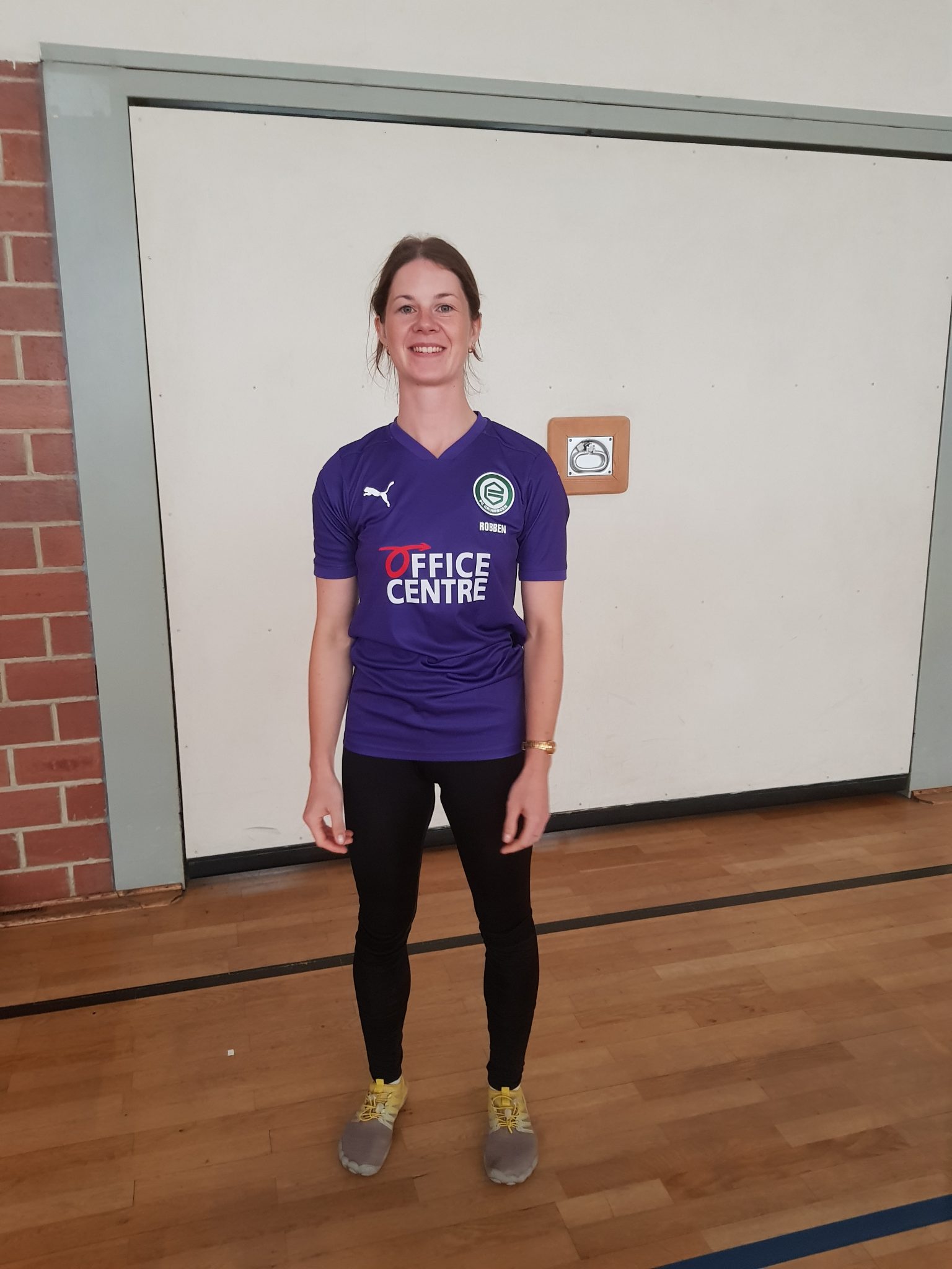 Kim Irina Bergsieker ist die neue Übungsleiterin in der Eintracht ...